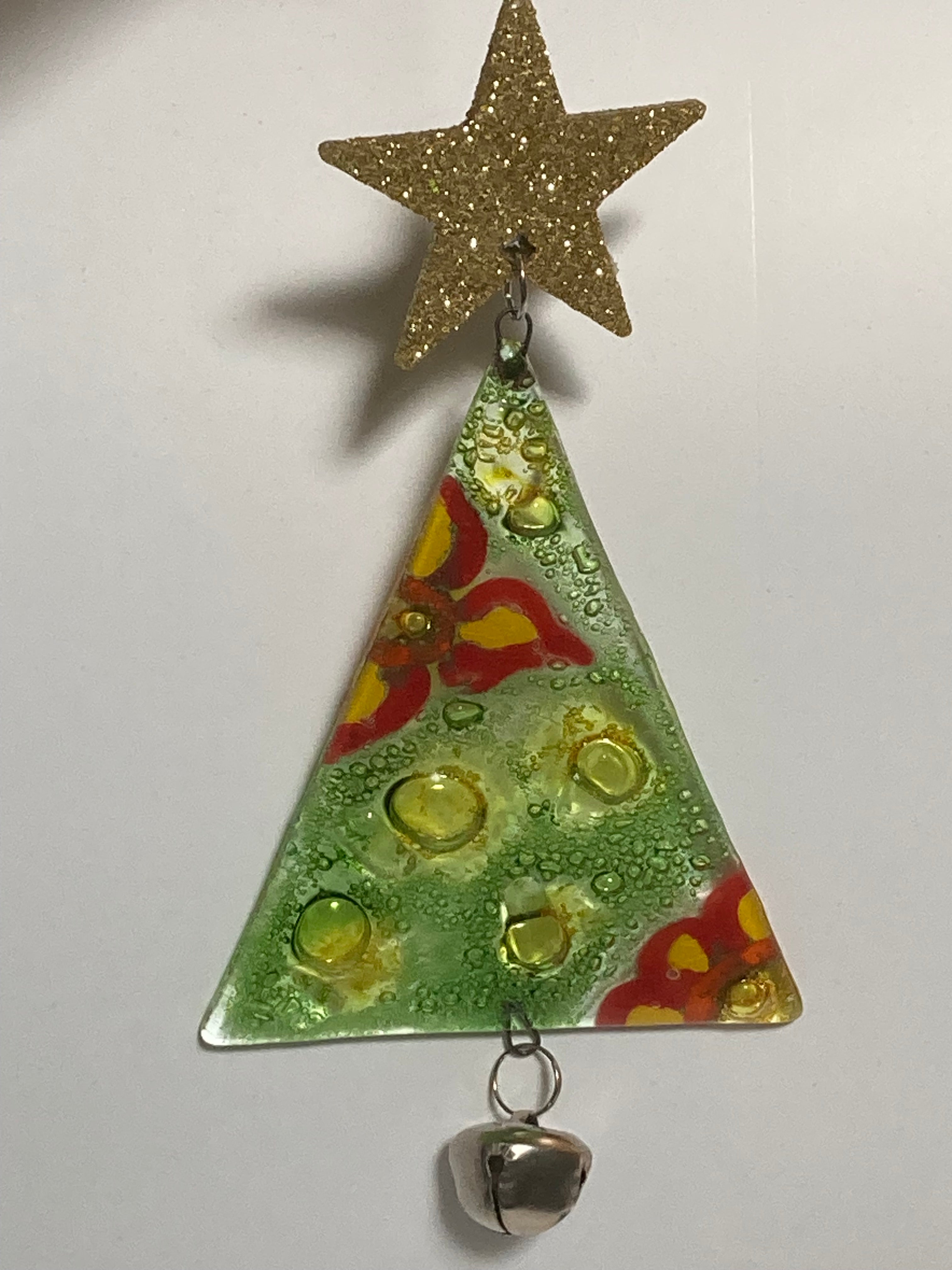 Tamara Glass holiday ornament – Recycled Glass Jewelry